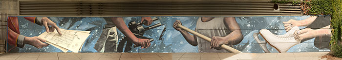 Has anyone who has seen the new murals under the Laurier Ave underpass ...