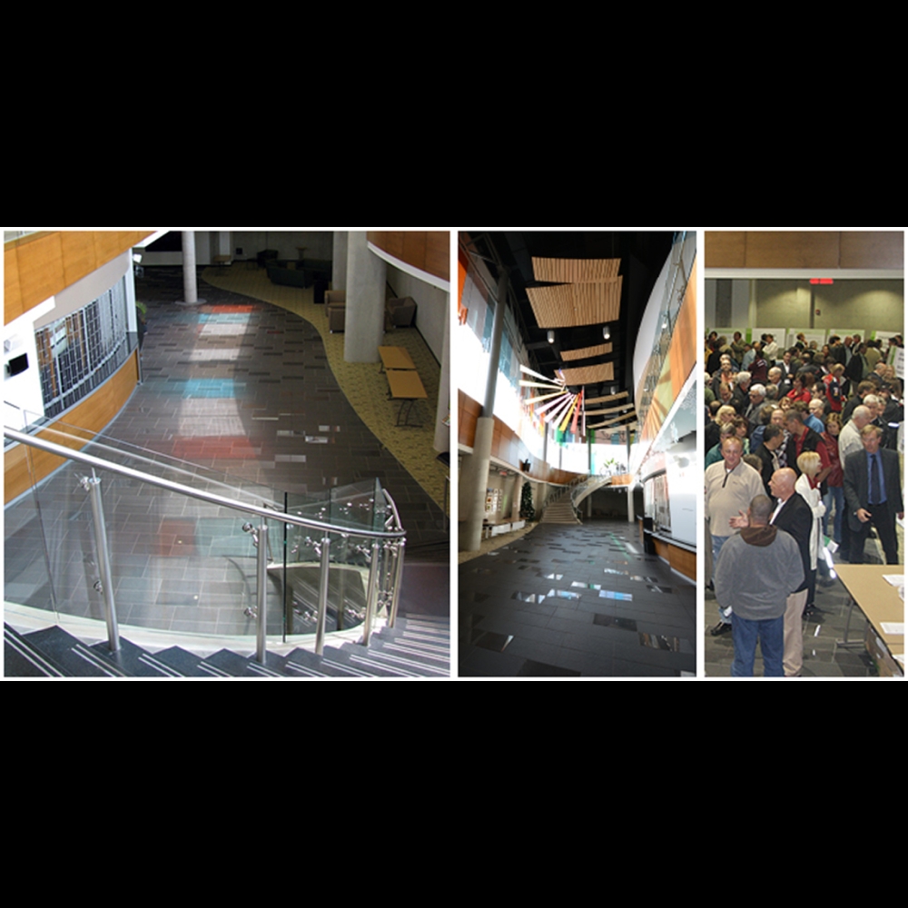 Lower Lobby Reception Space - Shenkman Arts Centre | City of Ottawa